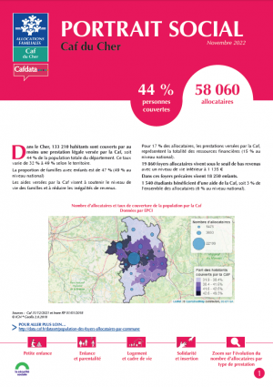 Portrait social du département | Bienvenue sur Caf.fr