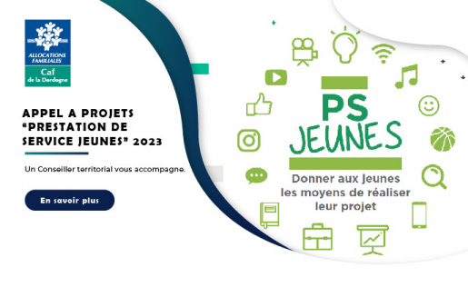 CAF - Appel à projets "Prestation de Service Jeunes" 2023