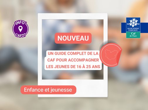 La Caf publie son Guide Jeunes | CAF – Caisse d’Allocations Familiales