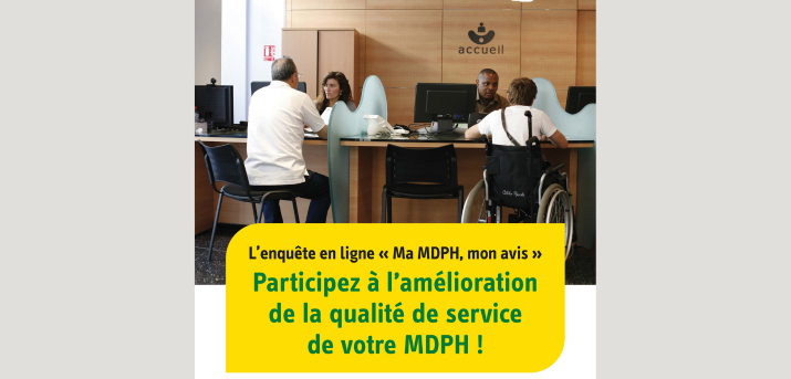 Donnez votre avis sur votre MDPH | CAF – Caisse d’Allocations Familiales