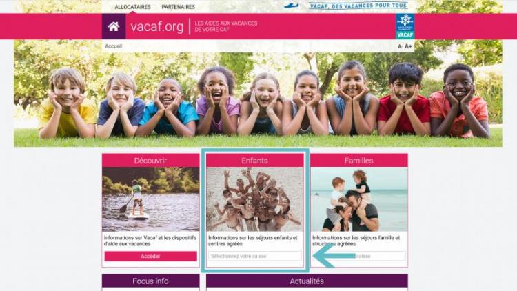 L’Aide aux Vacances Enfants (AVE) | Bienvenue sur Caf.fr