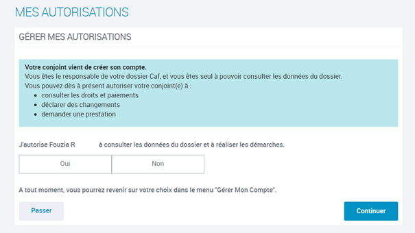 CAF - Connexion à Mon Compte et autorisation de gestion : retour sur ...