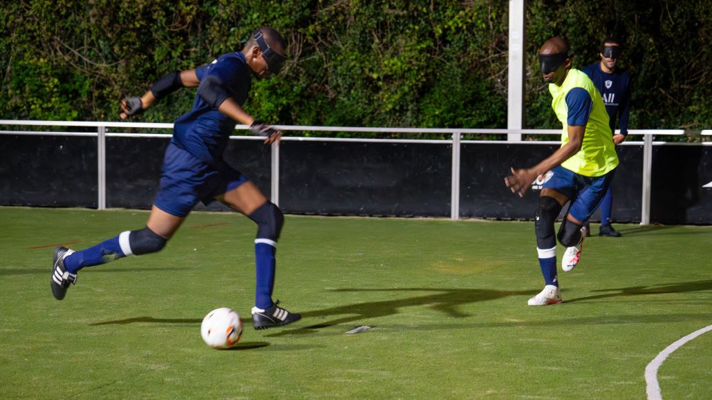 CAF - Cécifoot : passion aveugle